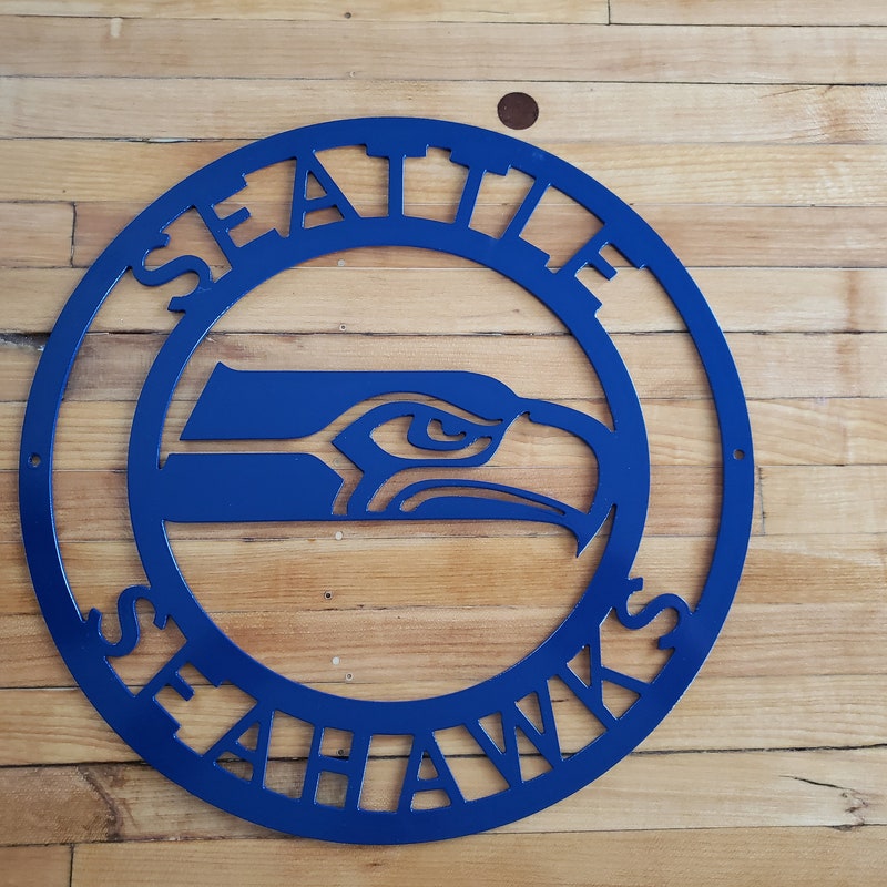 Seahawks Metal Art Signs - Etsy