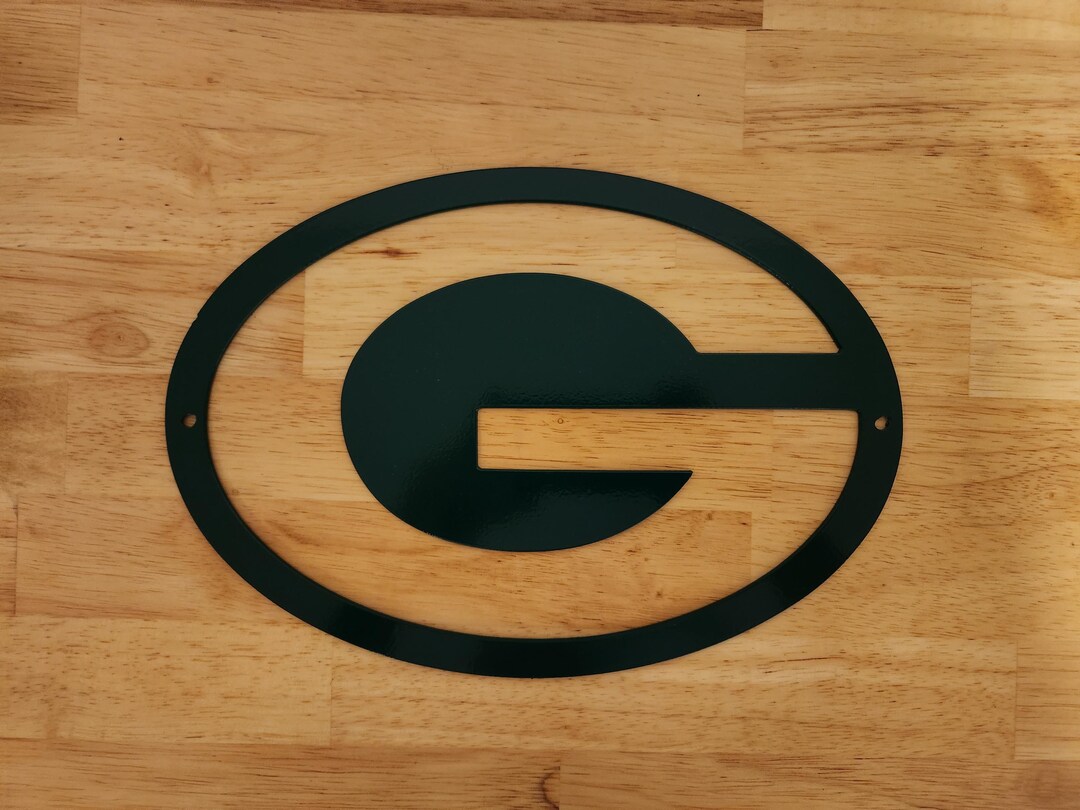 Custom Made- Green Bay Packers - Metal Sign- Metal Wall Art- Garage ...