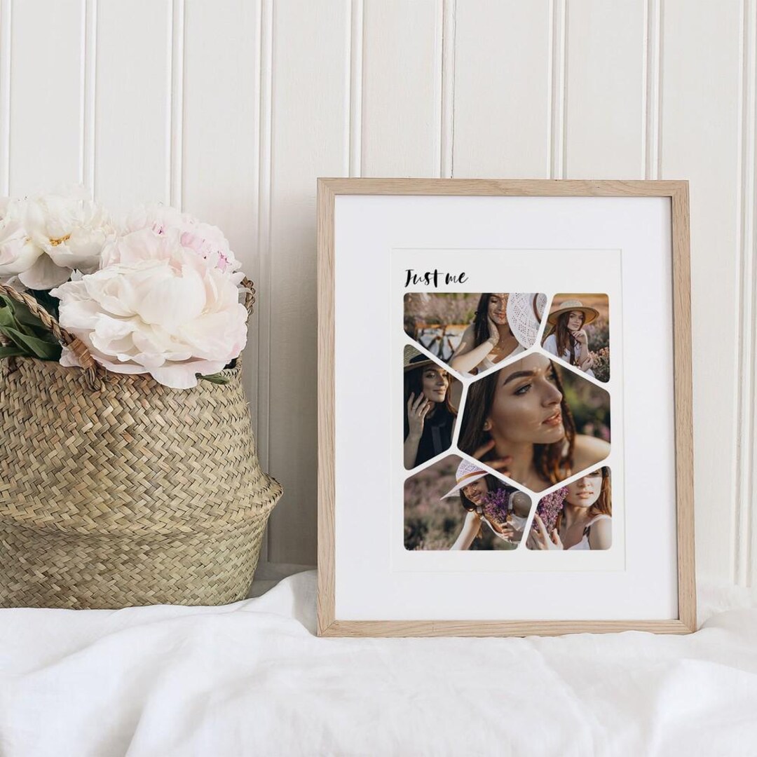 Custom Photo Collage Personalized Picture Print Unique Photo Gift ...