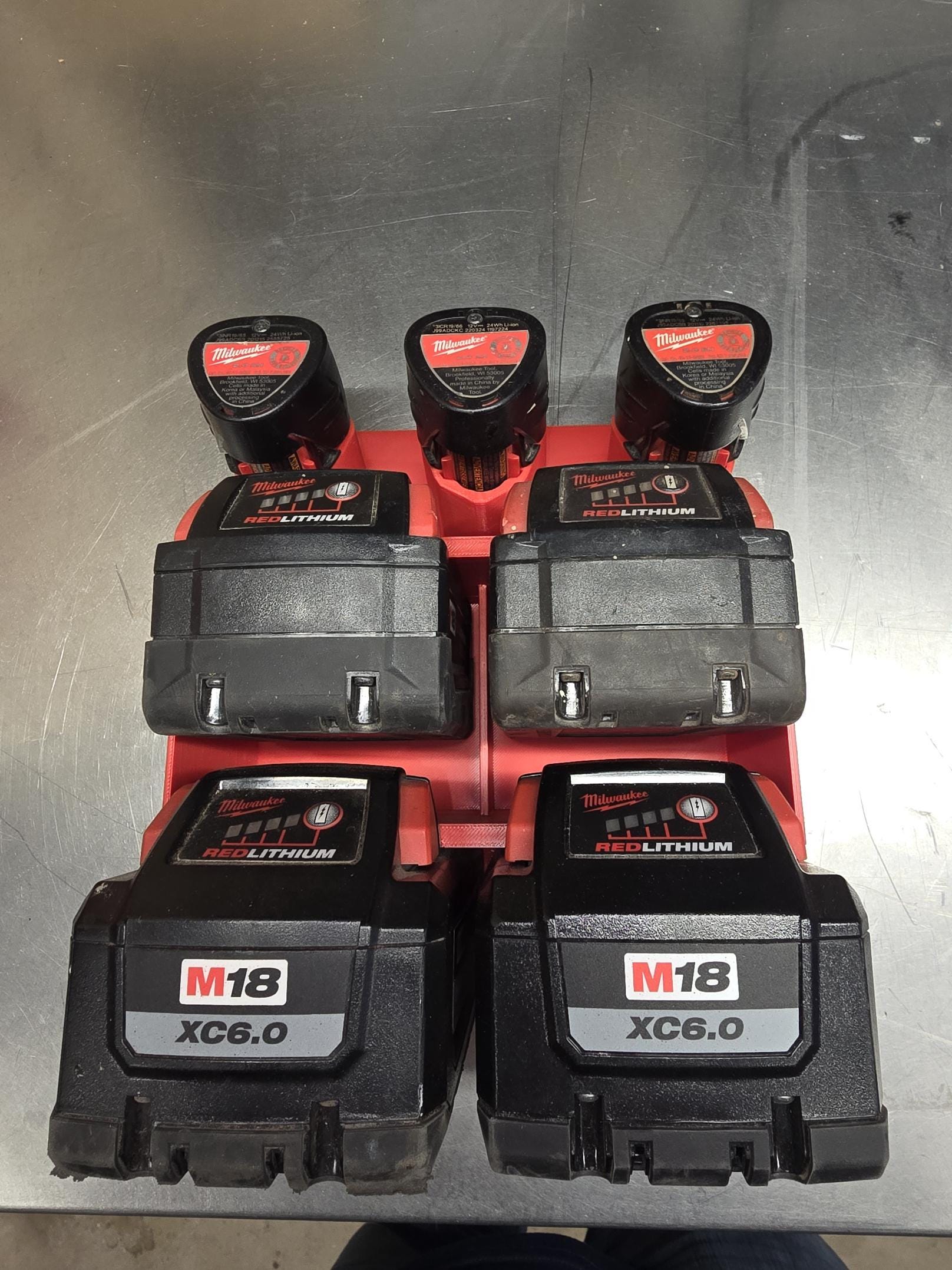 Milwaukee M12/M18 Combo Battery Holder - Etsy