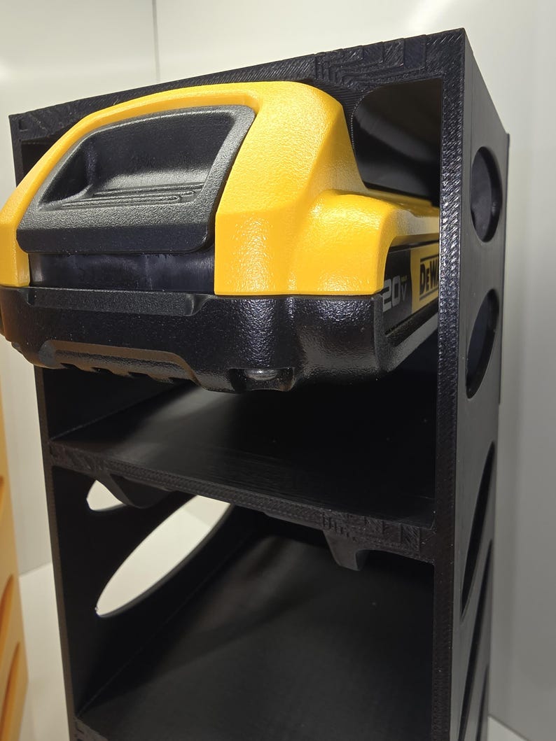 Dewalt 20V 3-bay Battery Rack 3D Printed ABS* - Etsy
