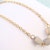 Micro CZ Diamond Crystal Gold Chain Necklace Perfect to Layer Tiny ...