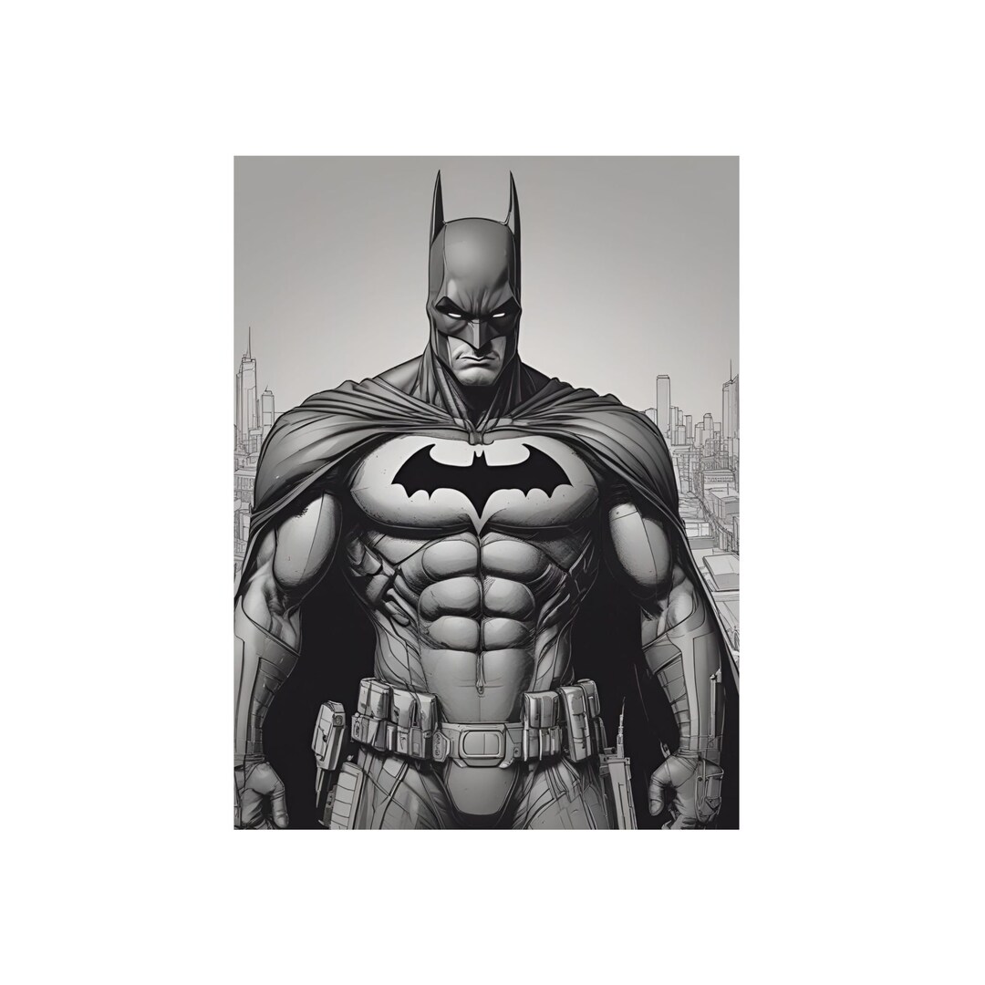 Batman Aluminum Composite Panels, Home and Office Wall Decor, Superhero ...