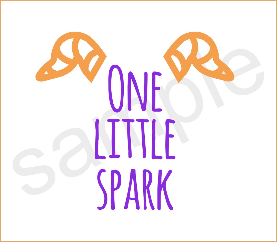 One Little Spark SVG Digital Download Cut File - Figment of Imagination ...