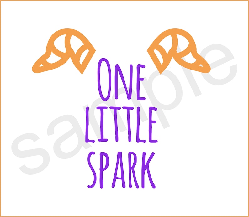 One Little Spark SVG Digital Download Cut File Figment of Imagination ...