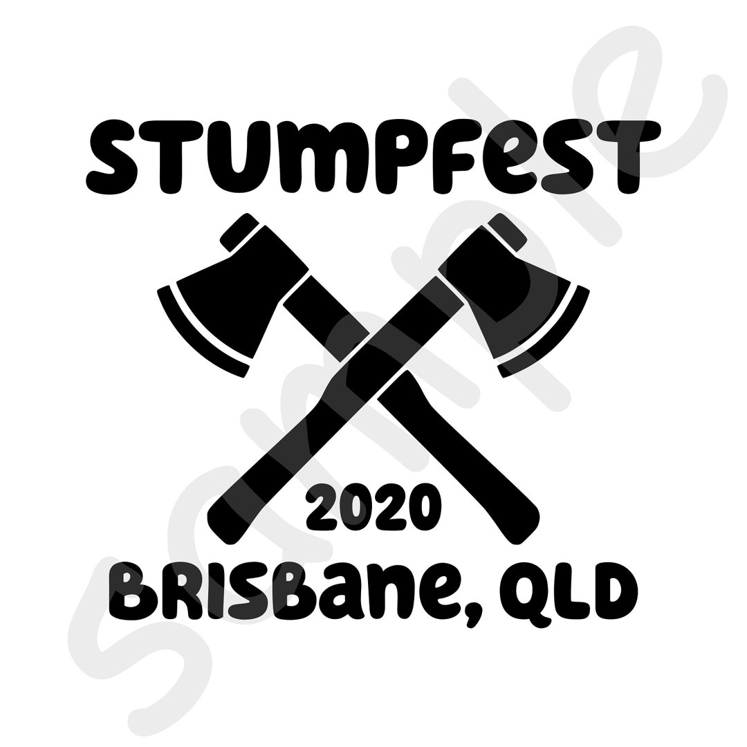 Stumpfest SVG Digital Download Cut File - Brisbane Queensland Svg - Etsy