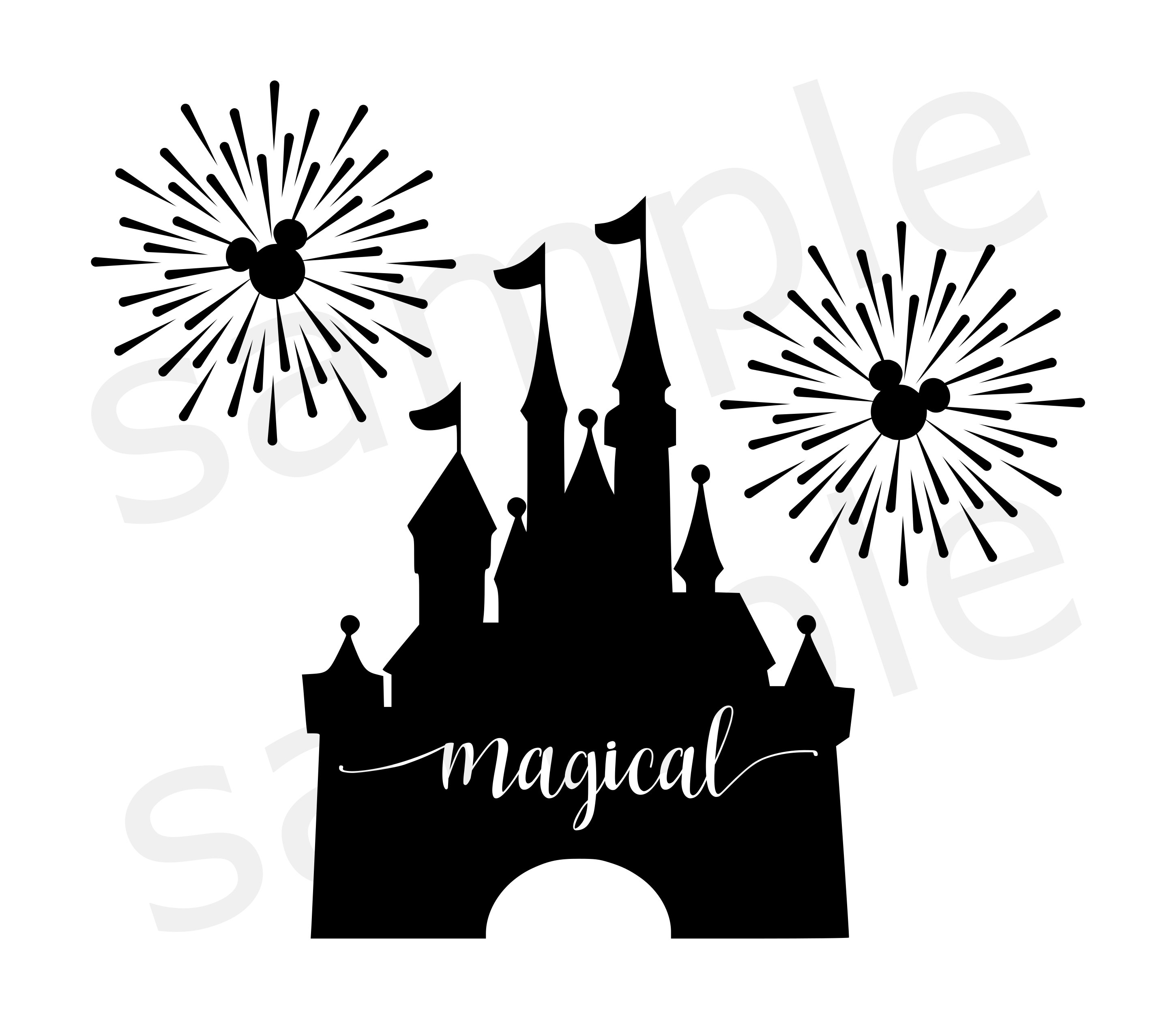 Magical Svg - Castle Svg - Theme Park - Vacation Cut File - Digital ...