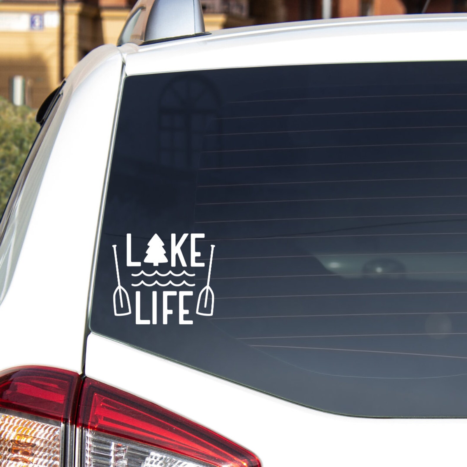 Lake Life Vinyl Permanent Decal for Use on Hard Surfaces, Available in ...