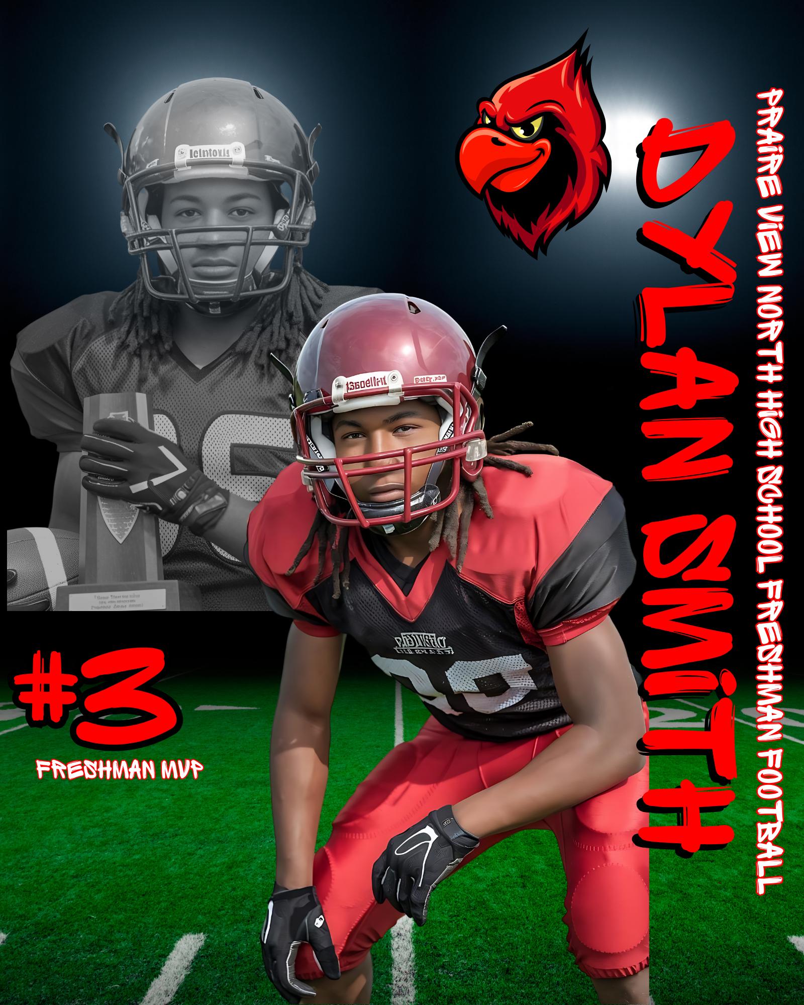 Football Poster Canva Template, Football Poster Canva Editable Template ...