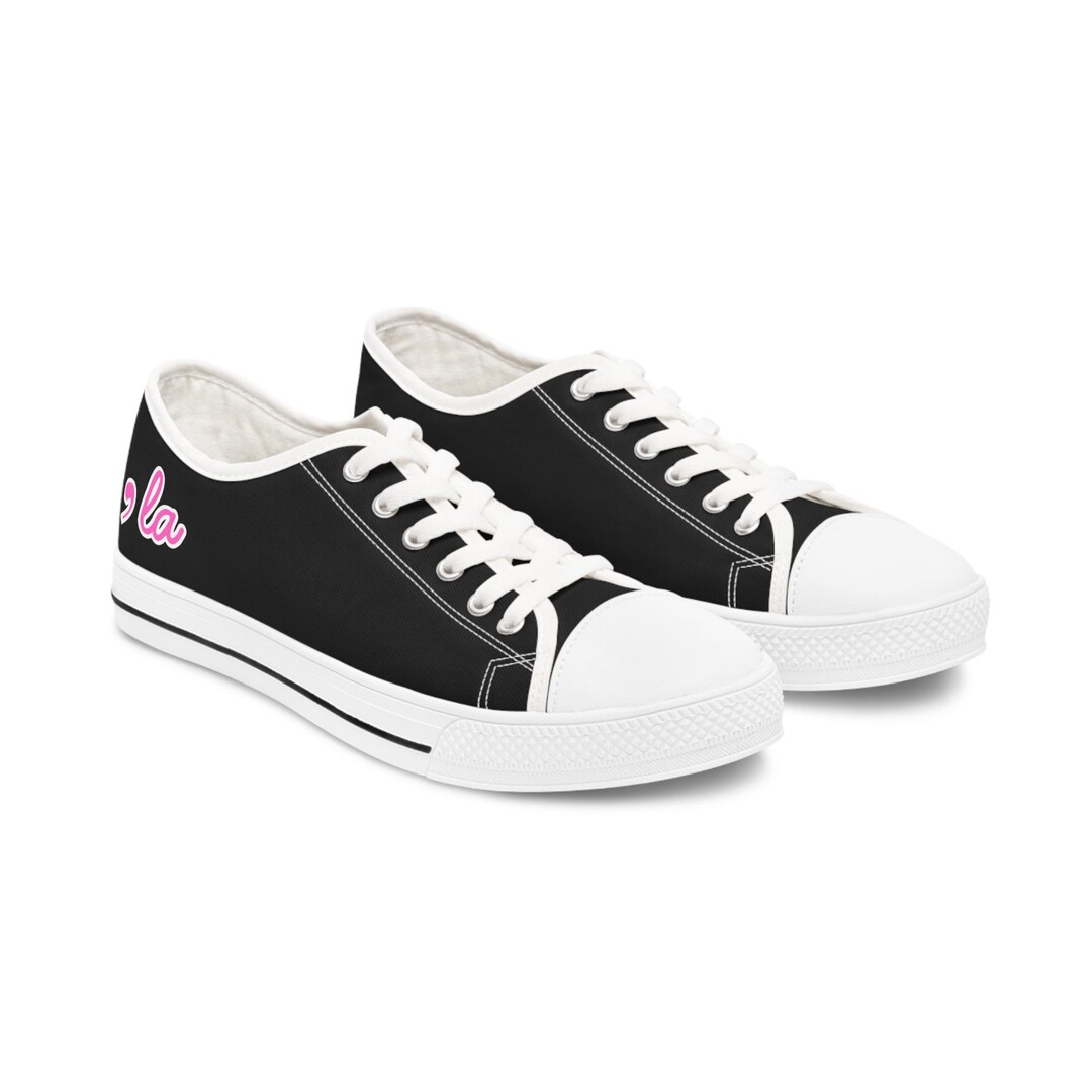 Black Kamala Chucks, Generic Converse Shoes Women's Low Top Sneaker ...