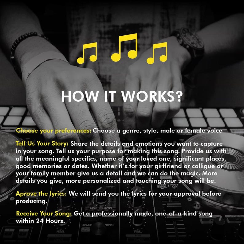Personalized Song With Custom Lyrics | Digital Download MP3 - Etsy