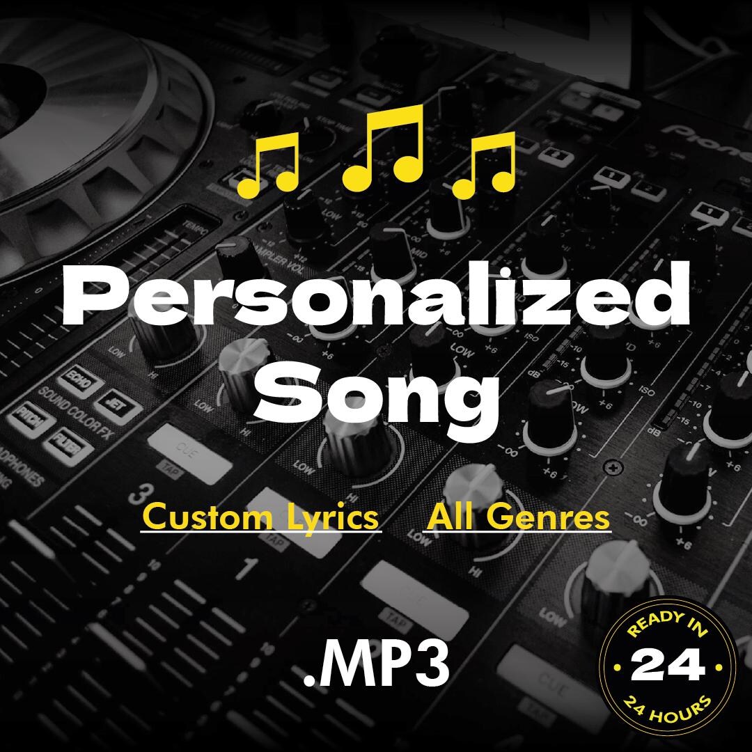 Personalized Song Gift – Create a Custom Song With Unique Lyrics for ...