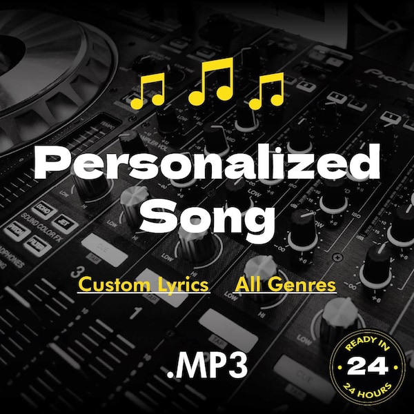 Custom Song - Etsy