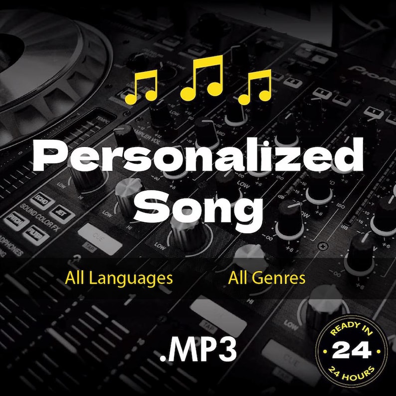 Personalized Song With Custom Lyrics | Digital Download MP3 - Etsy