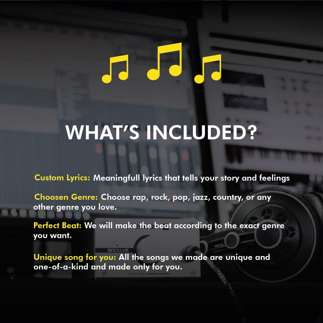 Personalized Song, Custom Song for Husband, Custom Lyrics, Personalized ...