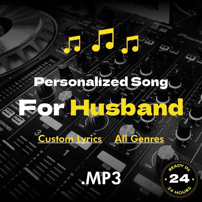 Personalized Song, Custom Song for Husband, Custom Lyrics, Personalized ...