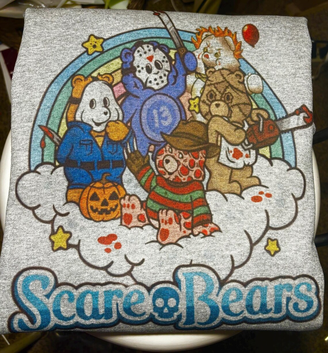 Scare Bears Crew Neck - Etsy