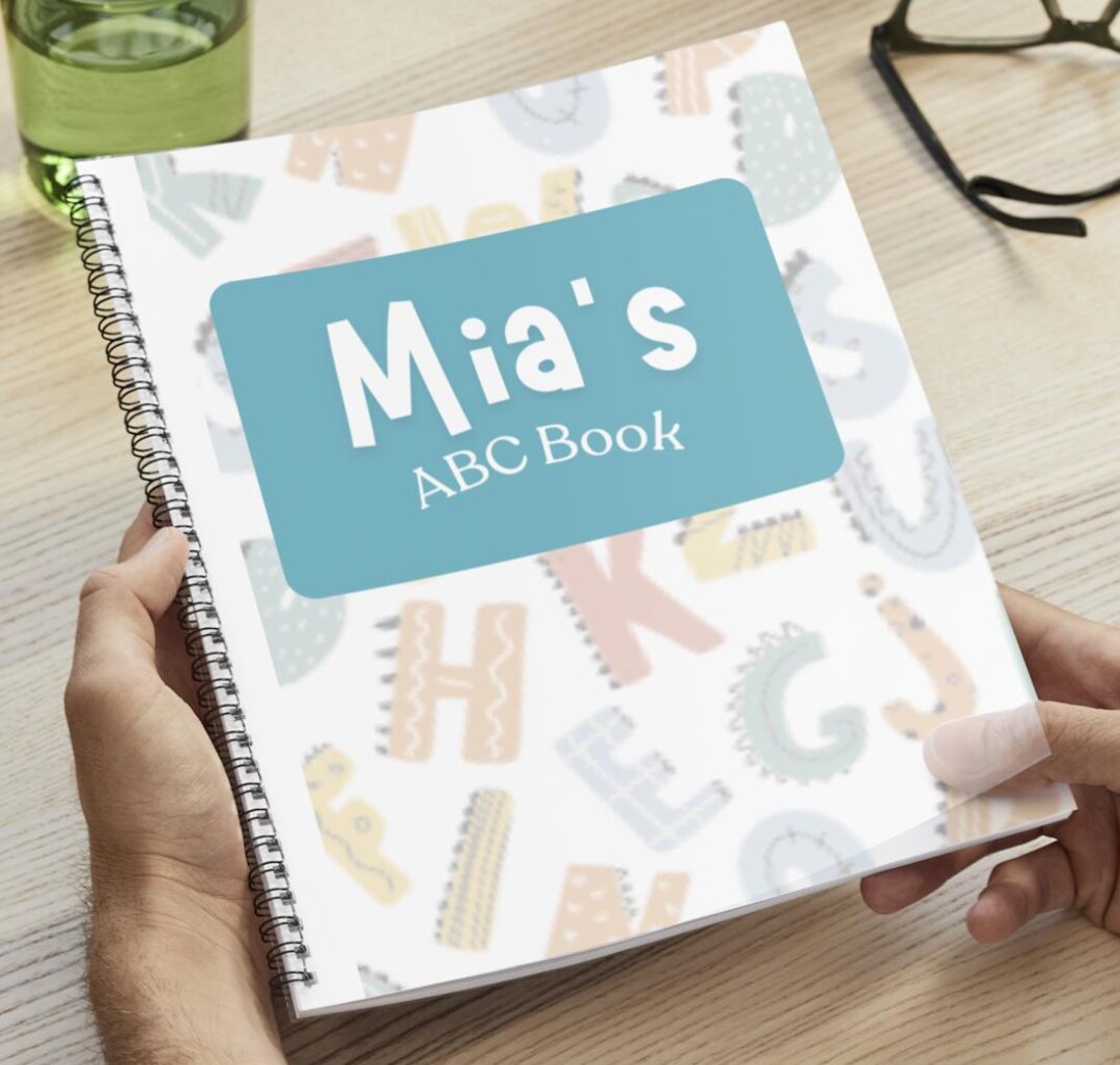 ABC Read It, Color It, Write It Book - Etsy