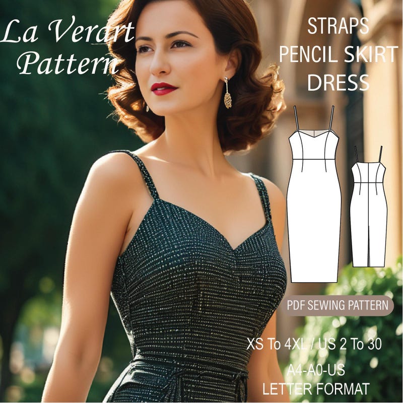 Pencil Dress for Evening - Etsy UK