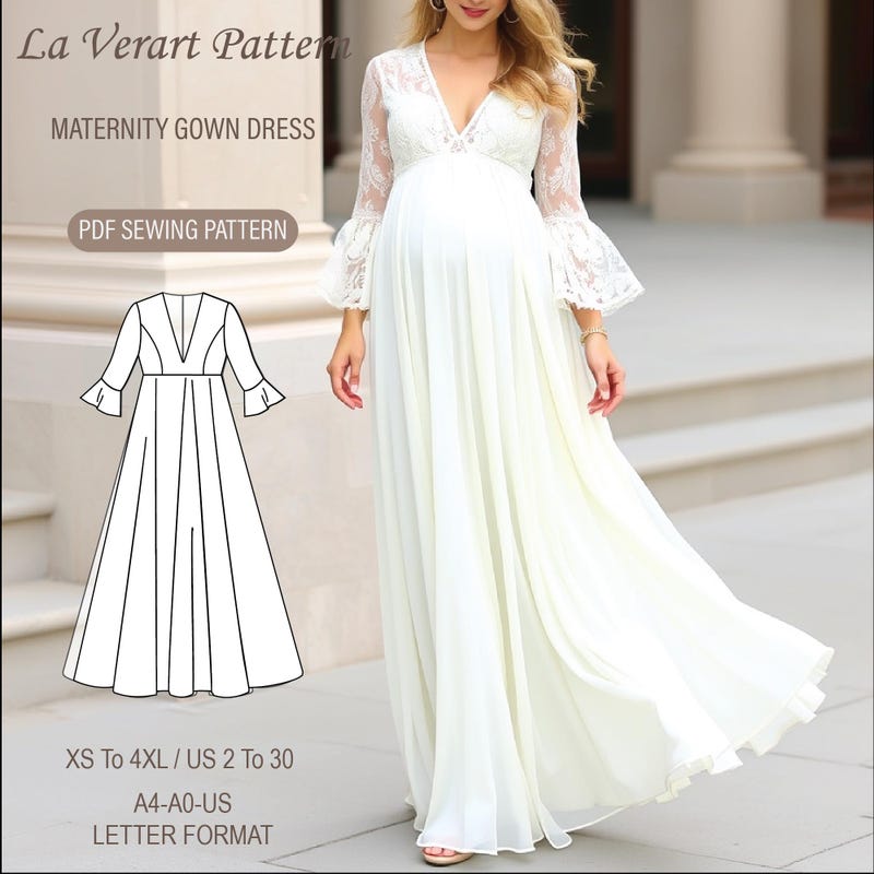 Maternity Pattern - Etsy