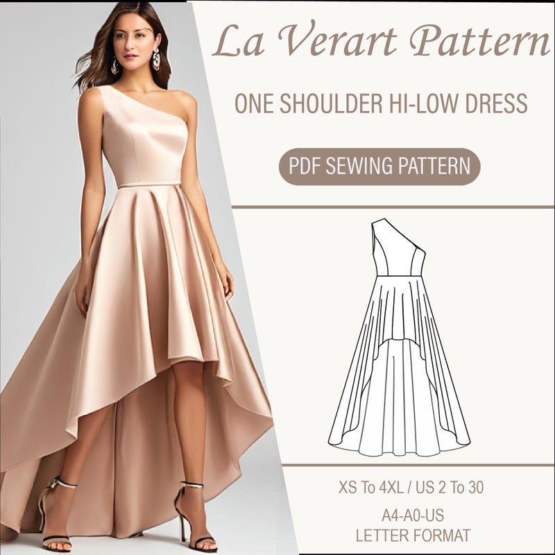 Hi Low Wedding Dress - Etsy
