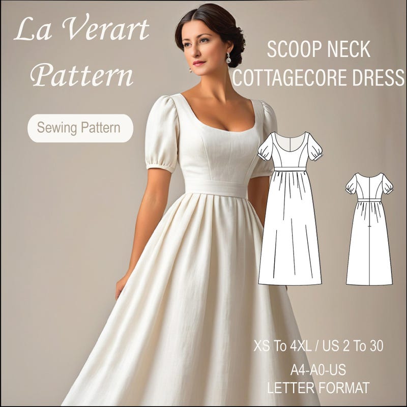 Regency Gown Tea Dress - Etsy