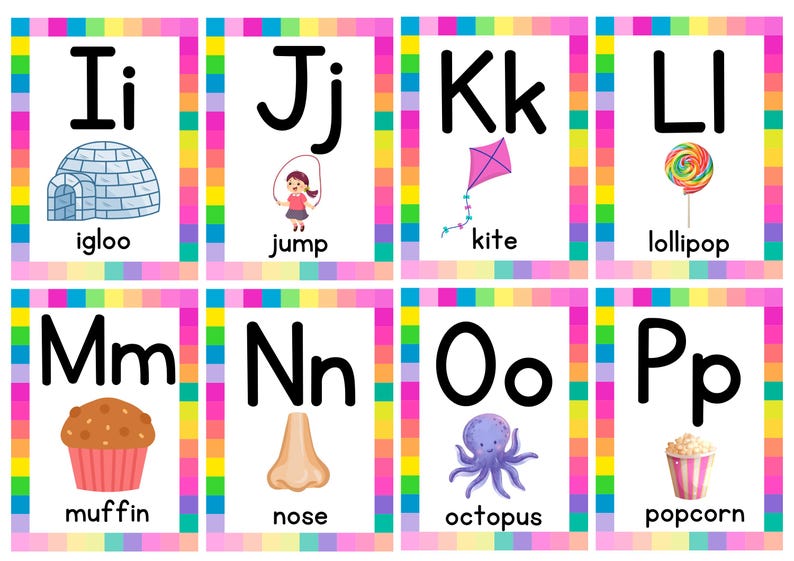 Ms. Rachel "phonics Song" Alphabet Letter Sound Cards, Flashcards ...
