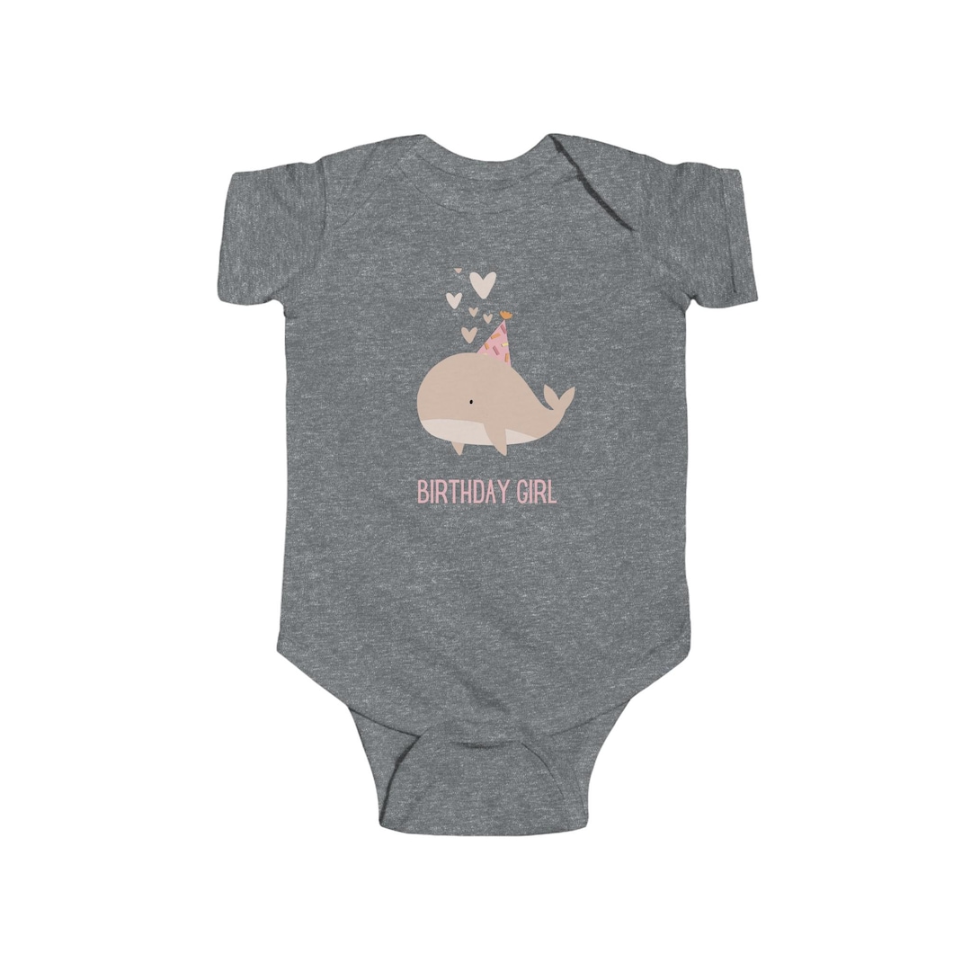 Beluga Birthday Girl Onesie - Etsy