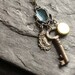 Vintage Key Locket Necklace Vintage Key Necklace Heart - Etsy