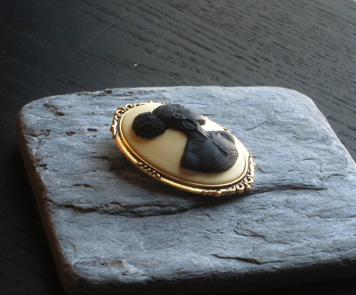 African Cameo Brooch Black Cameo Brooch African American - Etsy