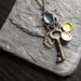 Vintage Key Locket Necklace Vintage Key Necklace Heart - Etsy