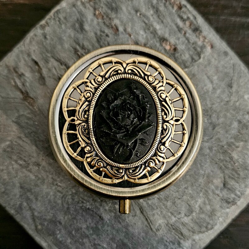 Decorative Pill Box - Etsy