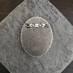 Mermaid Cameo Brooch, Antique Brass Brooch, Pin up Brooch, Black Cameo ...