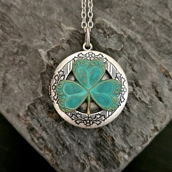 Irish Locket - Etsy
