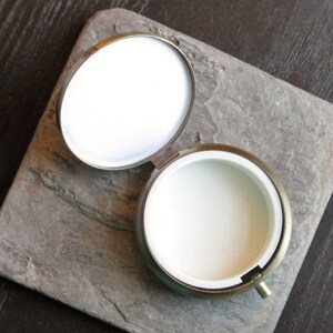 Mermaid Pill Box, Antique Brass Cameo Pill Box, Nautical Pill Box ...