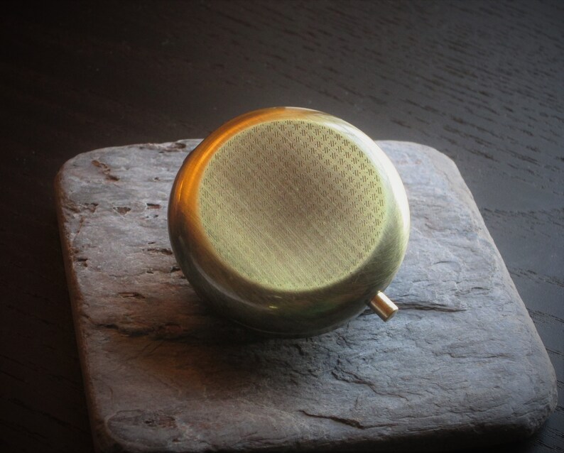 Mermaid Pill Box Antique Brass Cameo Pill Box Nautical Pill - Etsy