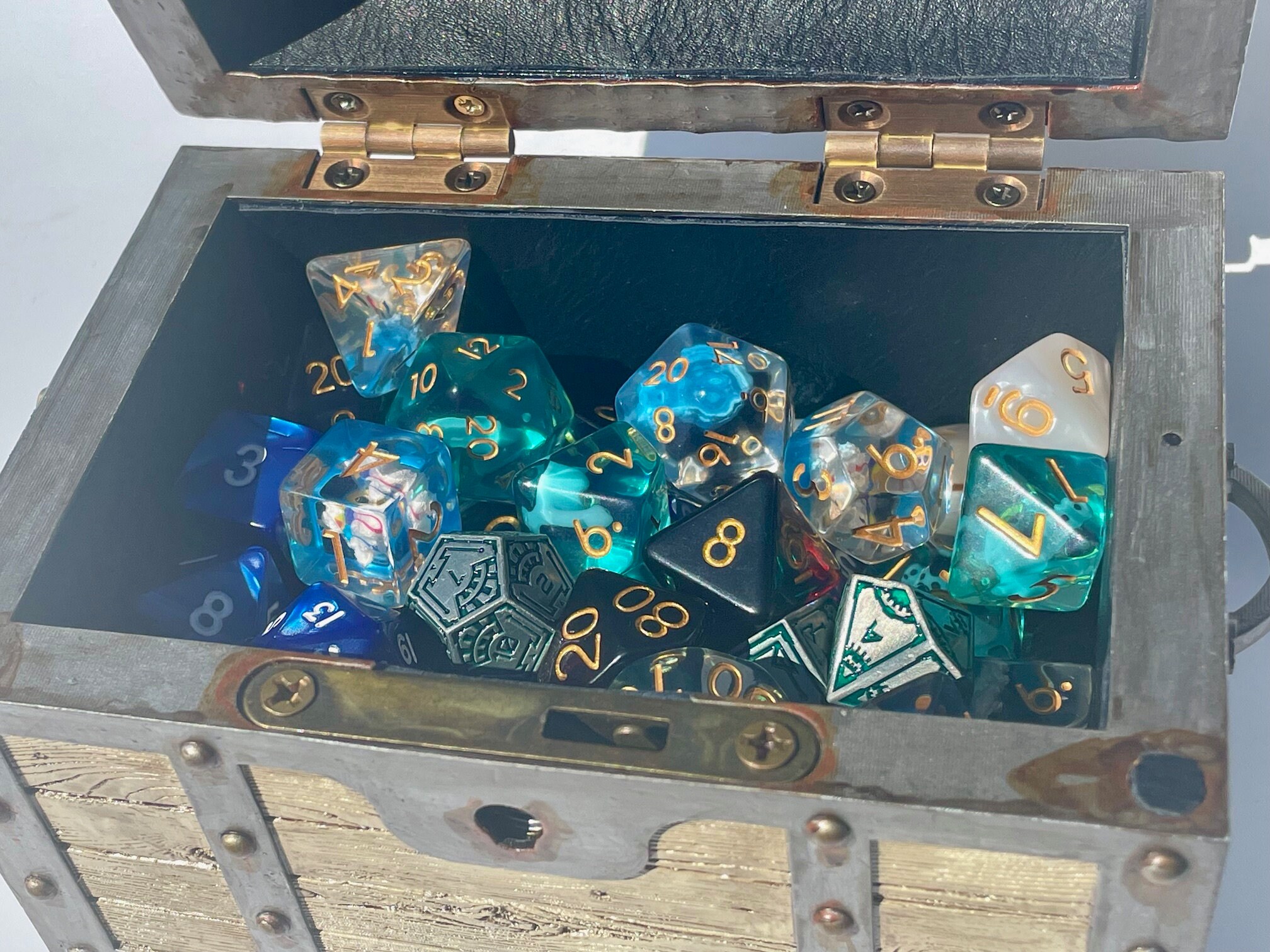 Treasure Chest, Fantasy Jewelry Box, Dnd Dice Box, Trinket Box ...
