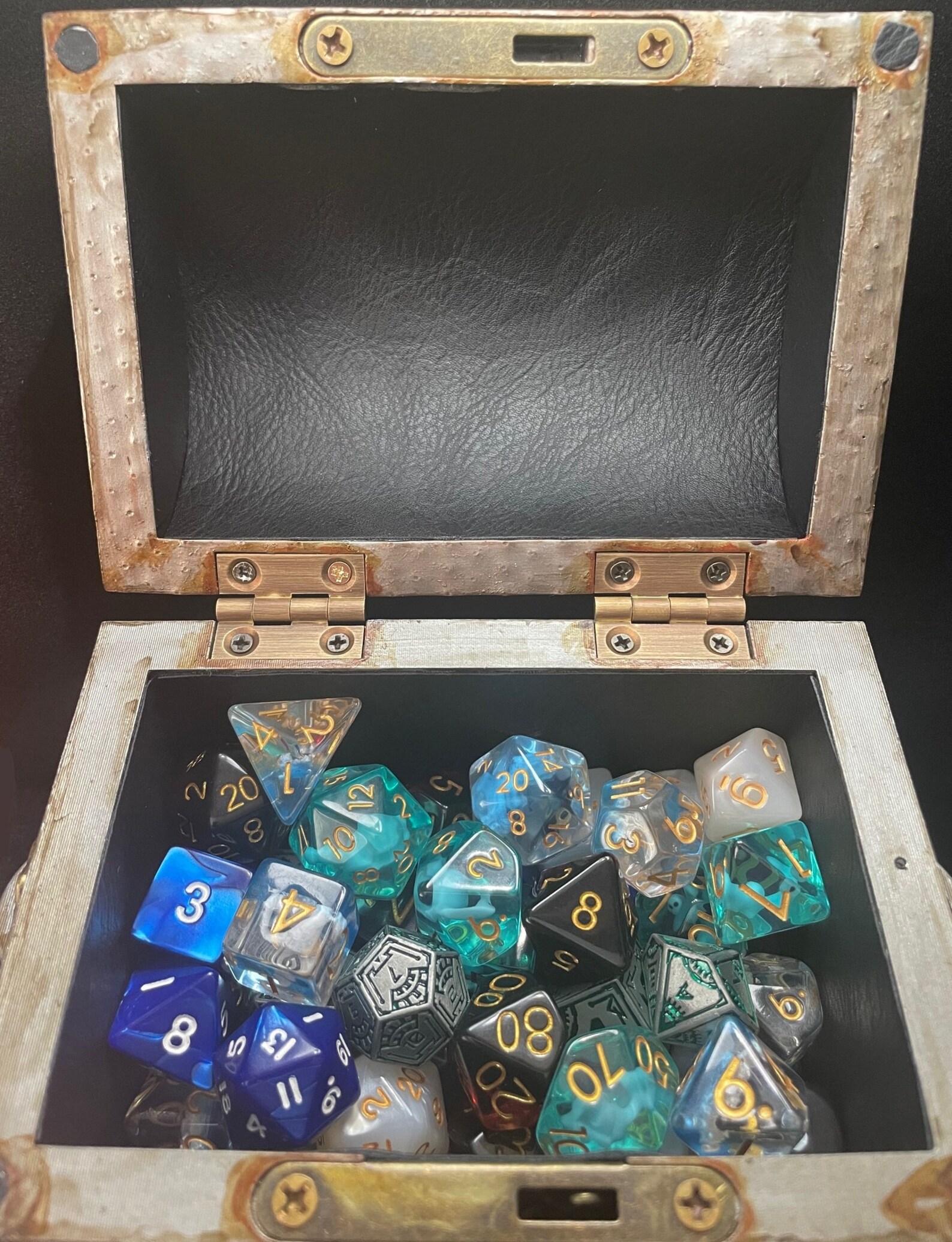 Treasure Chest, Fantasy Jewelry Box, Dnd Dice Box, Trinket Box ...