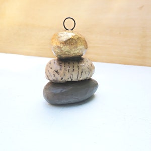Rock Stack, Paper Mache Photo Note Holder Keepsake Cairns: Chi - Etsy