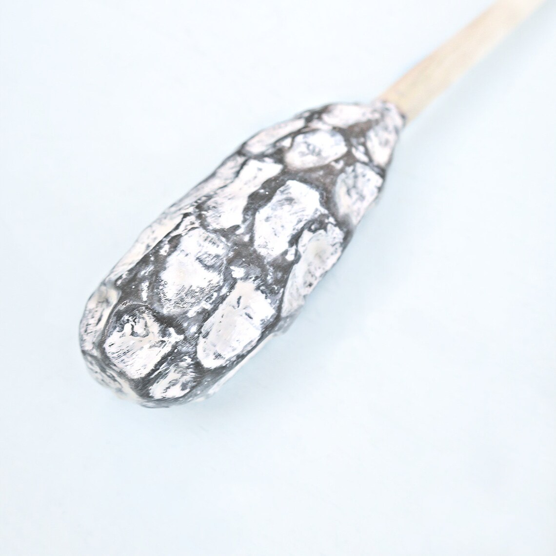 Spoons, Wooden Kitchen Serve Ware Utensils With Paper Mache Handles ...