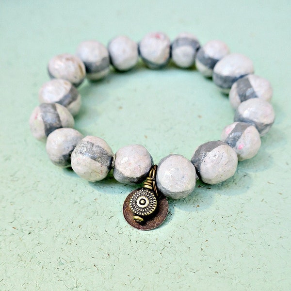 Paper Mache Bracelet - Etsy