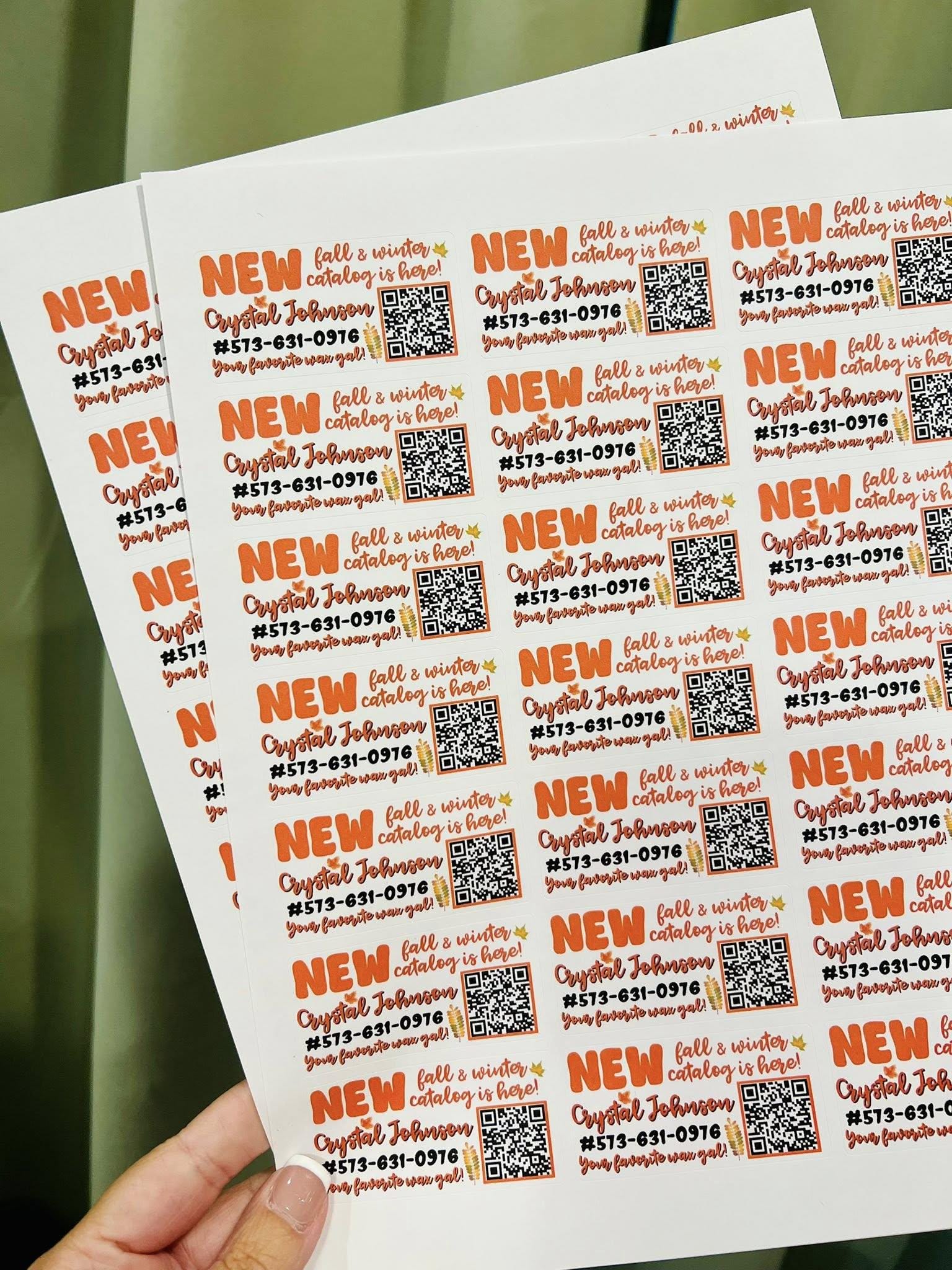 New Fall/winter Catalog is Here Stickers - Etsy