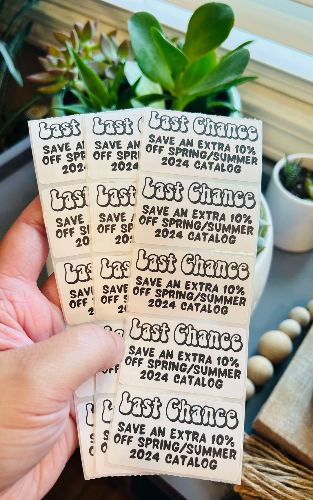 2.25"x1.25" - Thermal Packaging Stickers - Last Chance Stickers WITH OR ...