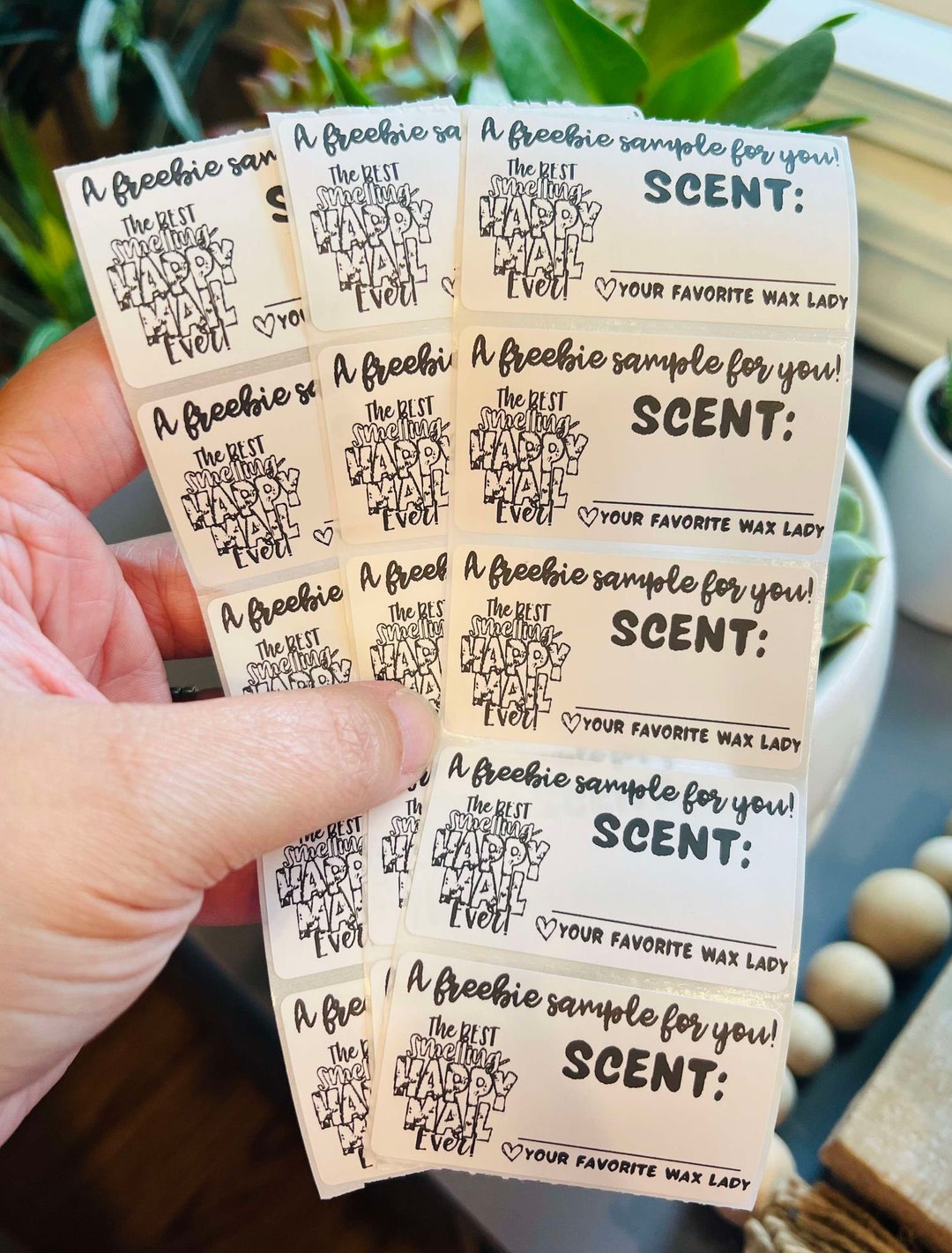 2.25"x1.25" - Thermal Packaging Stickers - A Freebie Sample for You! - Etsy
