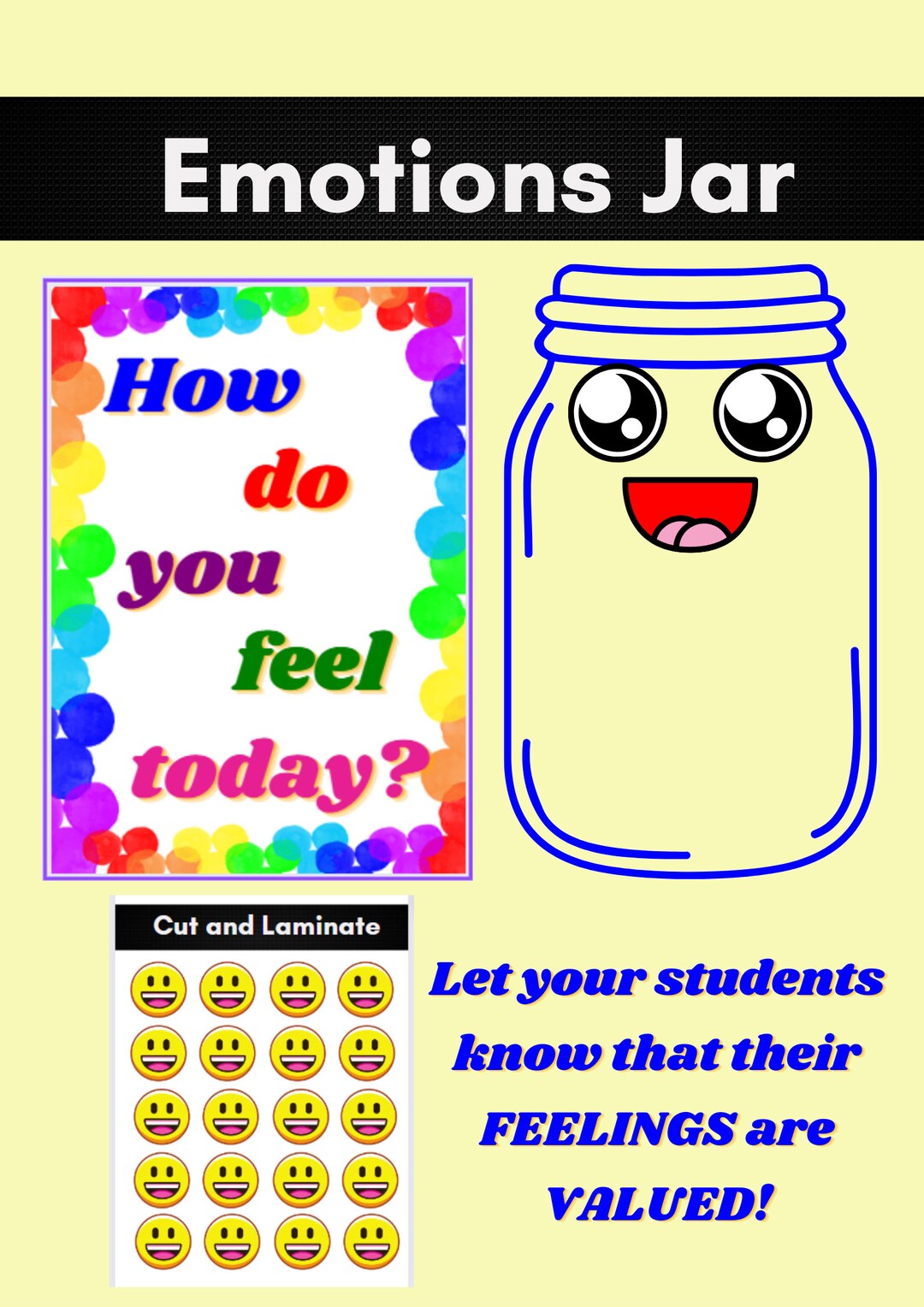 Emotions Jar - Etsy