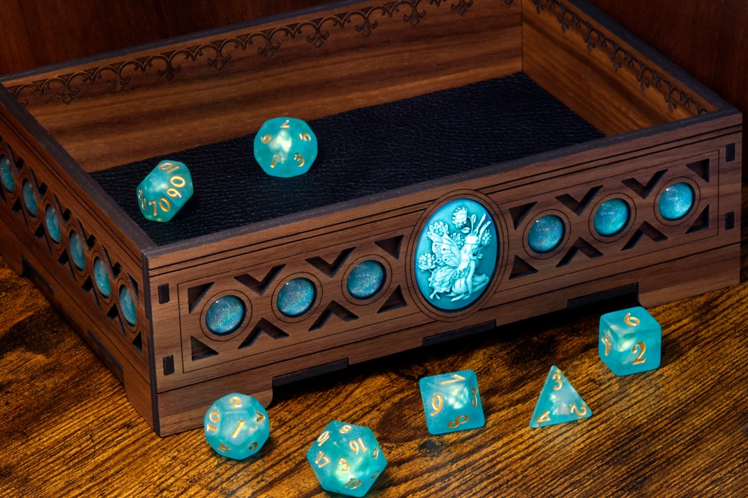 The Wizard's Vault Fey Dice Tray for Tabletop Role Playing Games ...