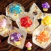 Mushroom Dice Vault and Multicolored Mushroom Dice Set, Dice Set ...