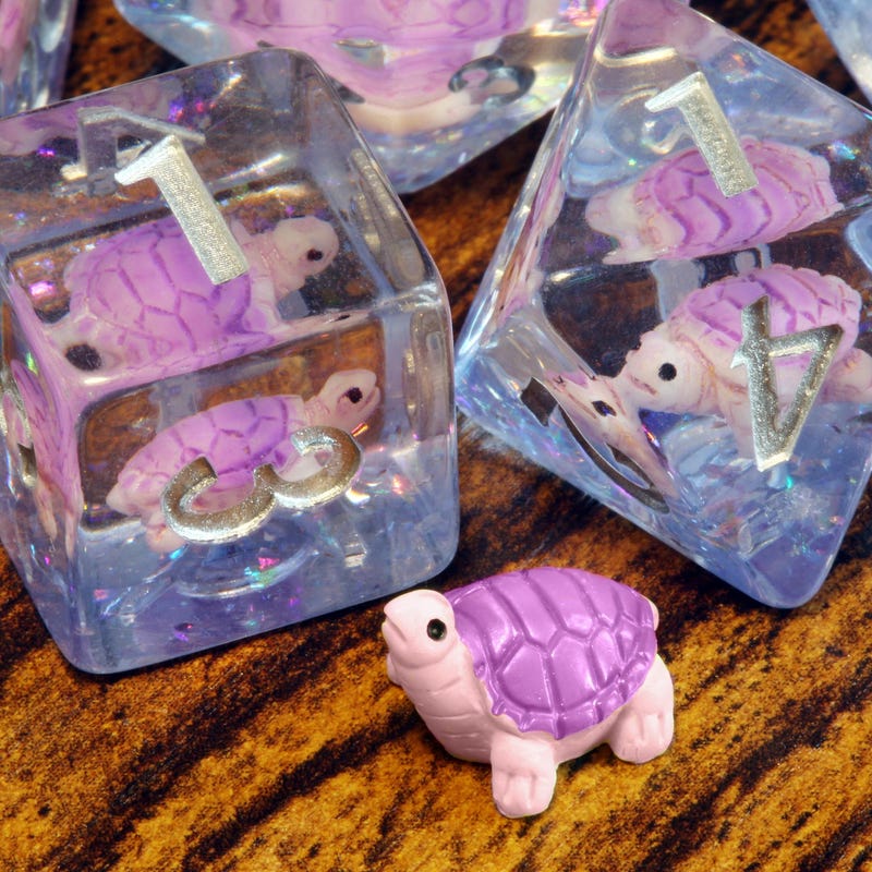 Purple Turtle - Etsy