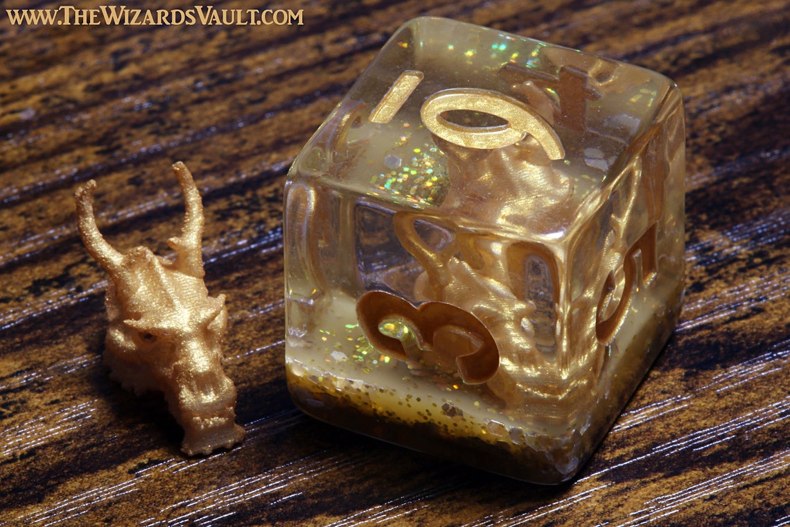 Dragon Skull Large D6 Dice Role Playing Game D&D D6 Dice - Etsy