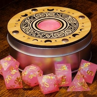 Witch Dice Bag Occult Dice Tray Dnd Gifts - Etsy